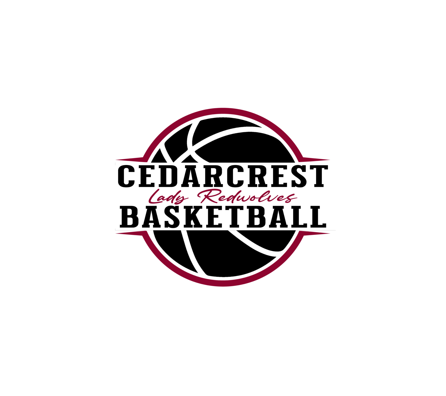 Cedarcrest Basketball District Lightweight Fleece Hoodie